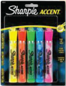 OfficeMax: FREE 5-Pack Sharpie Highlighters | FreebieShark.com