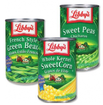 $1 off ANY 4 Canned Libby's Vegetables | FreebieShark.com