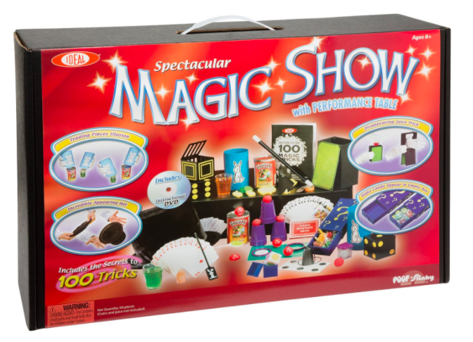 Amazon: Ideal 100-Trick Spectacular Magic Show Suitcase - Only $15.99 ...