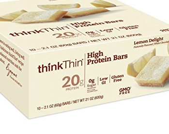 Amazon: thinkThin Protein Lemon Delight Bars 10-Pack - Only $9.67 ...