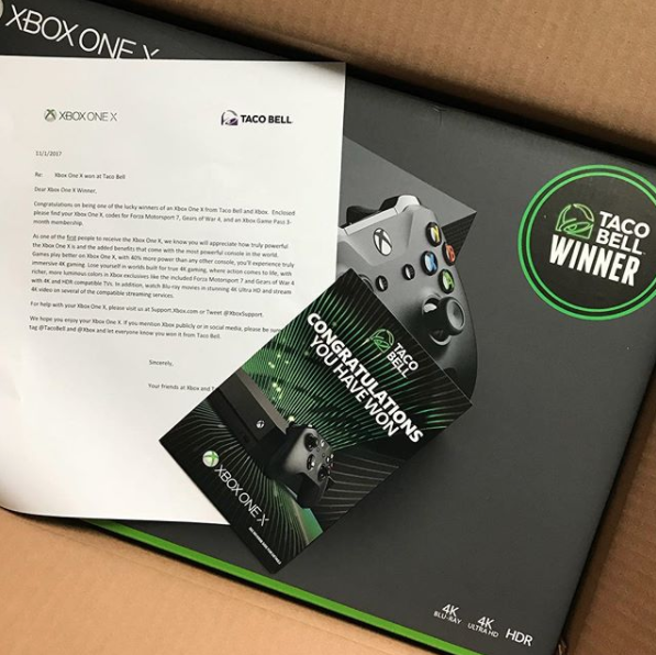 Jason Is Very Excited...My Xbox One X Prize Pack Just Arrived ...