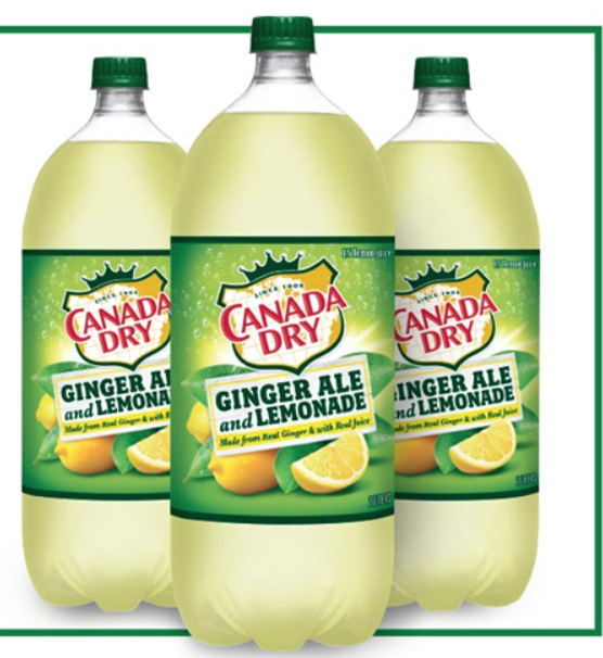 Food Lion: FREE Canada Dry Ginger Ale Lemonade 2-Liter | FreebieShark.com