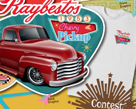 Enter to Win 1 of 50 FREE Raybestos Chevy T-Shirts | FreebieShark.com