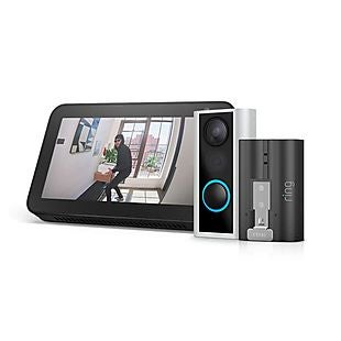 Amazon: Ring Peephole Cam + Echo Show 5 - Only $179 | FreebieShark.com