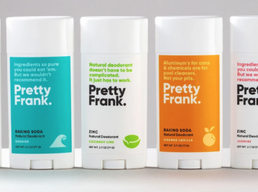 FREE Samples of Pretty Frank Natural Deodorant | FreebieShark.com
