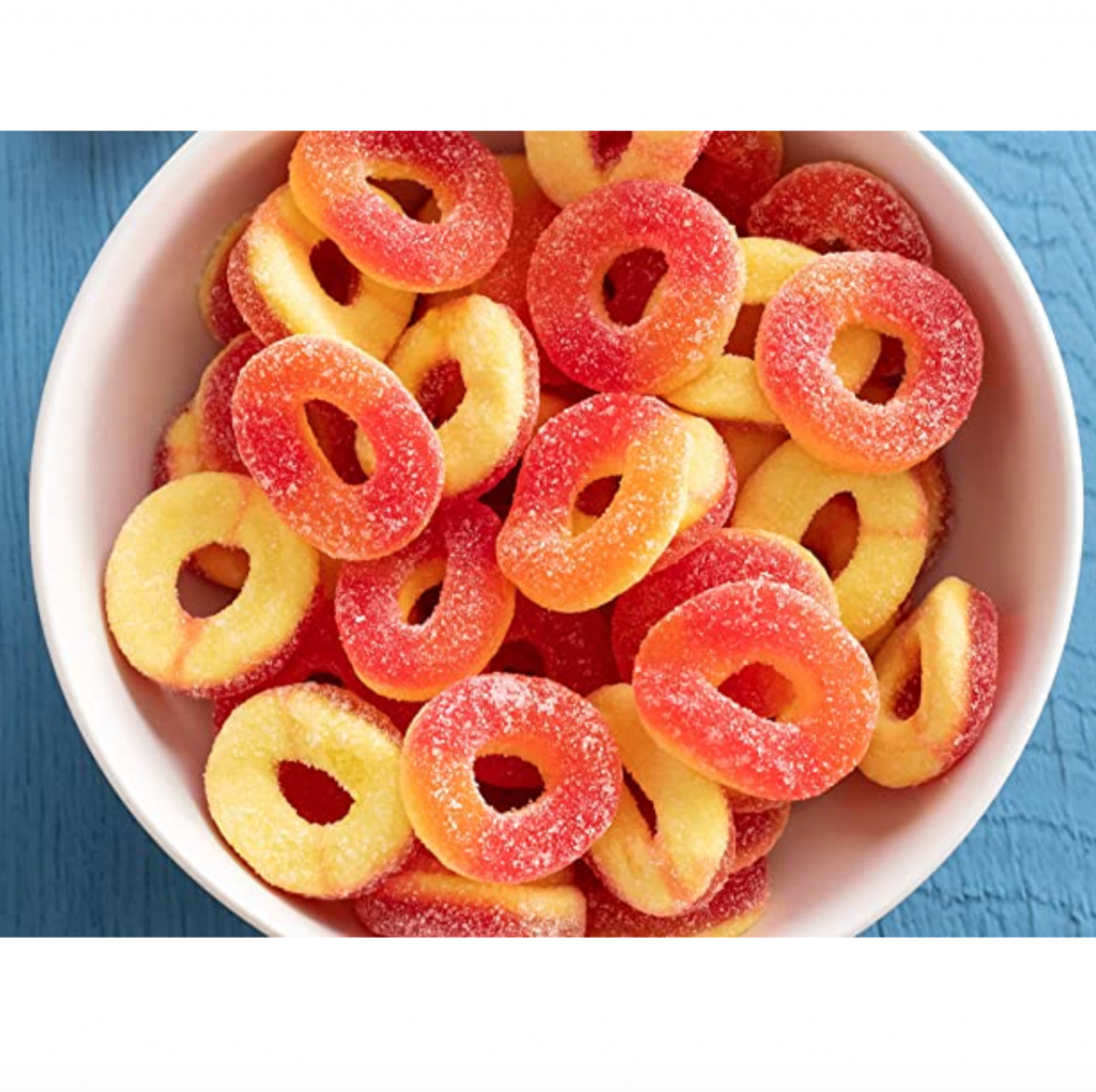 Amazon: Trolli Peachie O's Sour Gummy Rings 80oz Bag - Only $11 ...
