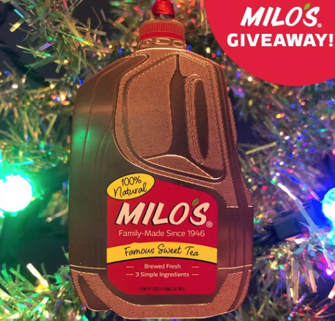 Enter to Win 1 of 100 FREE Ornaments from Milo's Iced Tea ...
