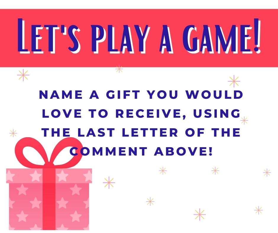 game- gift to receive last letter | FreebieShark.com