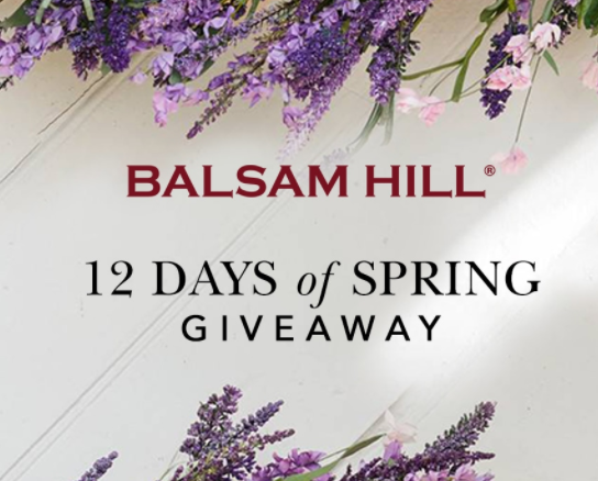 Balsam Hill '12 Days of Spring' Sweepstakes (12 Winners ...