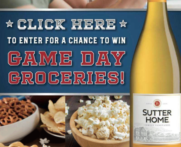 Sutter Home Groceries Sweepstakes (20 Winners!) | FreebieShark.com