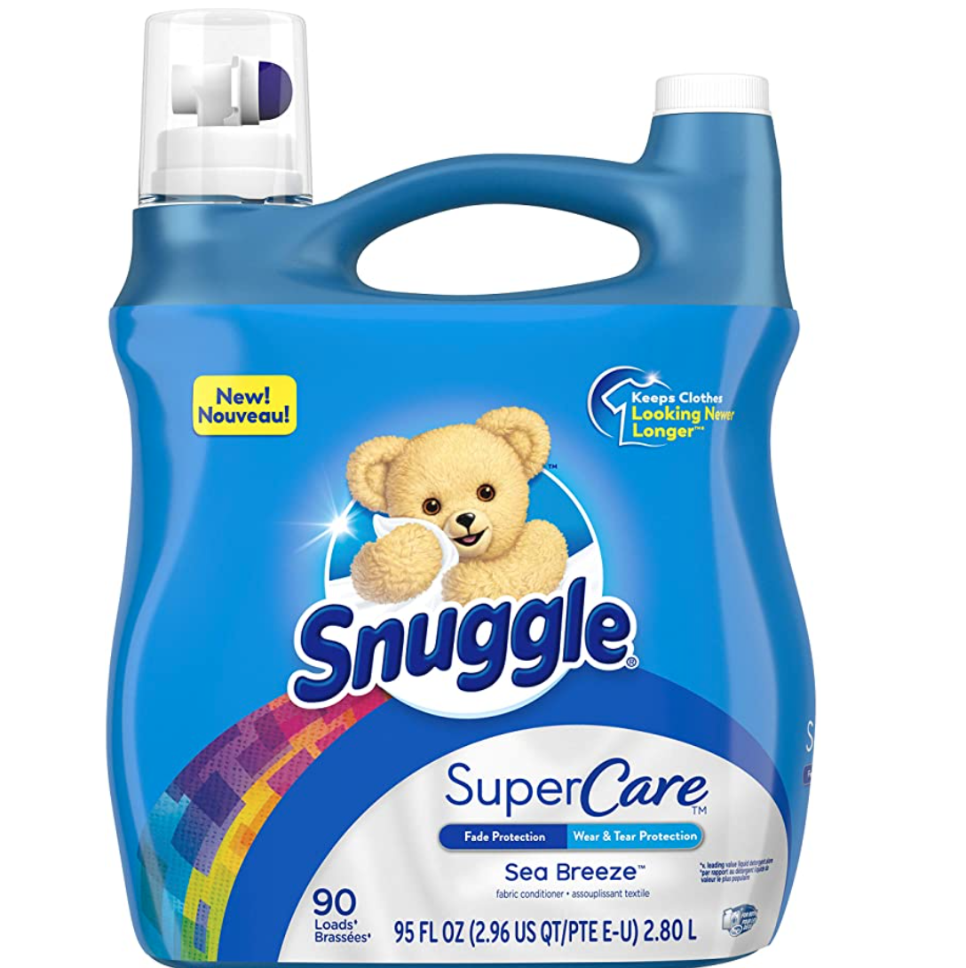 Amazon: Snuggle SuperCare Liquid Fabric Softener 90 Loads - Only $5.94 ...