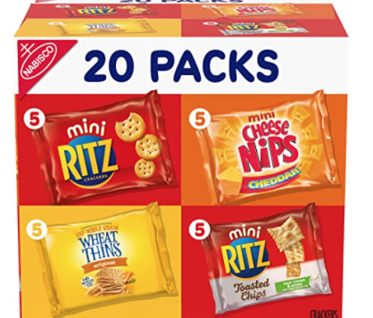 Amazon: Nabisco Savory Cracker Mix 20-Count - Only $5.94 | FreebieShark.com
