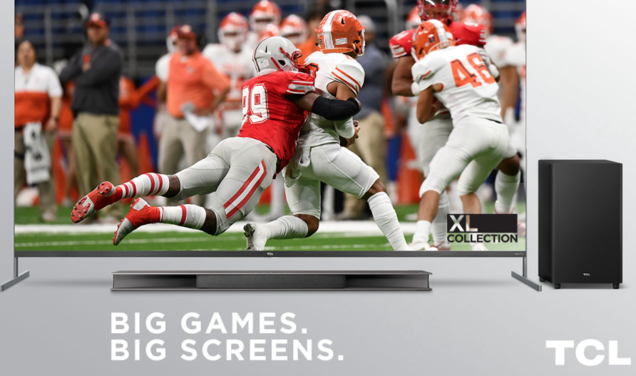 TCL "Big Screens for Big Games" Sweepstakes | FreebieShark.com
