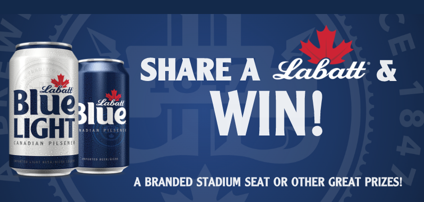 Labatt Stadium Seats Sweepstakes (Select States - 40 Winners ...