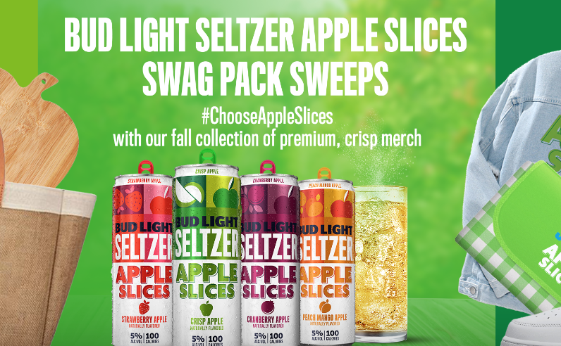 Bud Light Seltzer Apple Slices Crisp Merch Sweepstakes (6 Winners ...