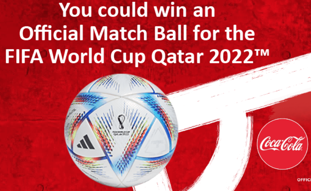 Coca-Cola x FIFA World Cup Qatar Match Ball Sweepstakes (4 Winners ...