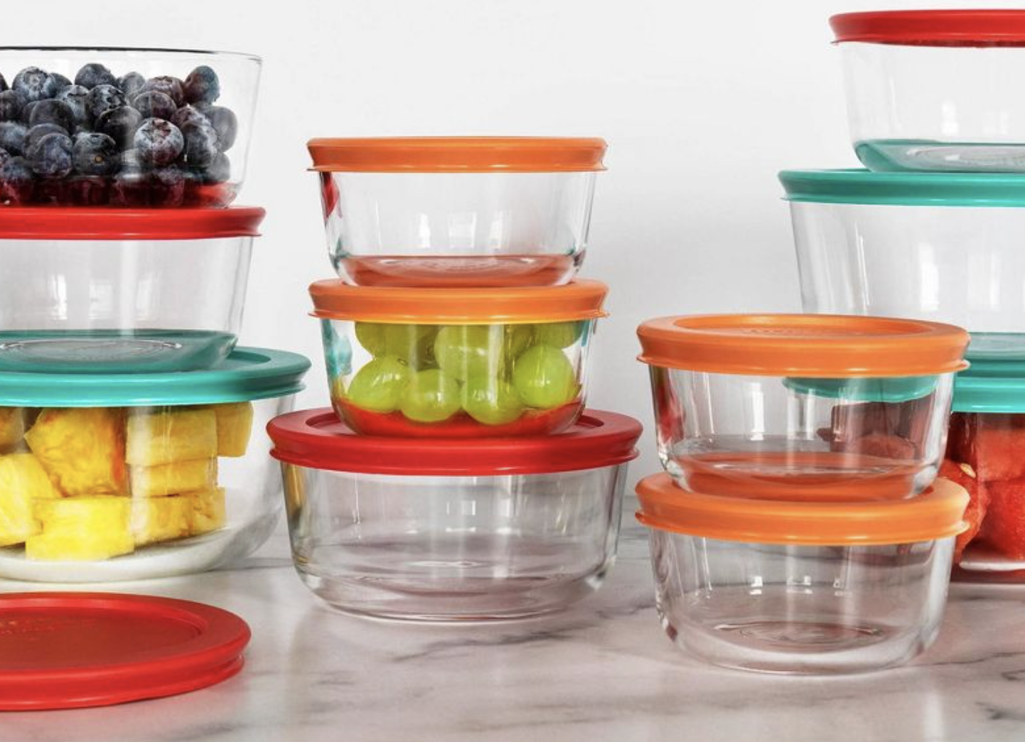 Target: Pyrex 22-Piece Glass Food Storage Container Set - Only $21.99 ...