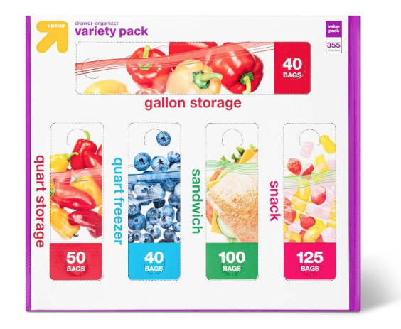 Target: Up & Up Food Storage Bags Variety Pack - Only $11.04 (Today ...