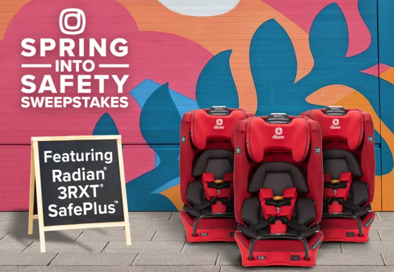 Diono Spring into Safety Sweepstakes (9 Winners) | FreebieShark.com