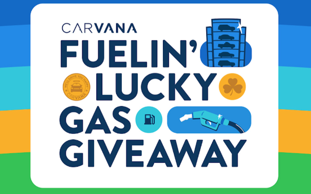 Carvana Fuelin' Lucky Gas Giveaway