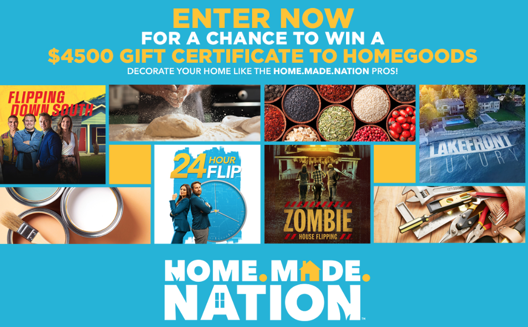 A&E "Home.Made.Nation" Sweepstakes
