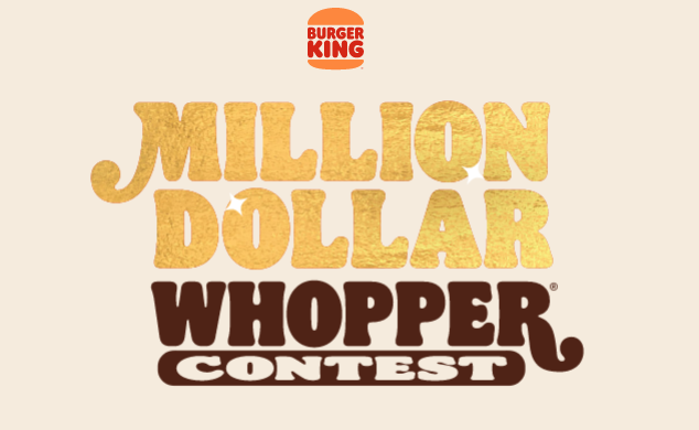 Burger King Million Dollar Whopper Contest | FreebieShark.com
