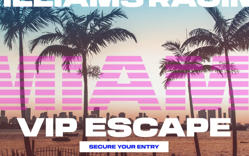 Williams Racing X Miami VIP Package Sweepstakes