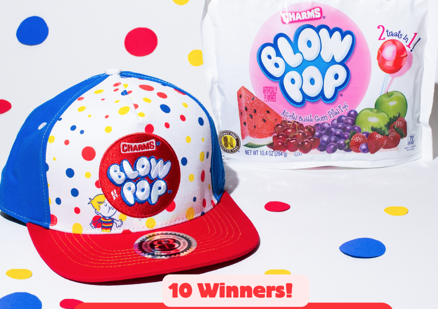 Tootsie Charms Blow Pops "Hat & Candy" Sweepstakes