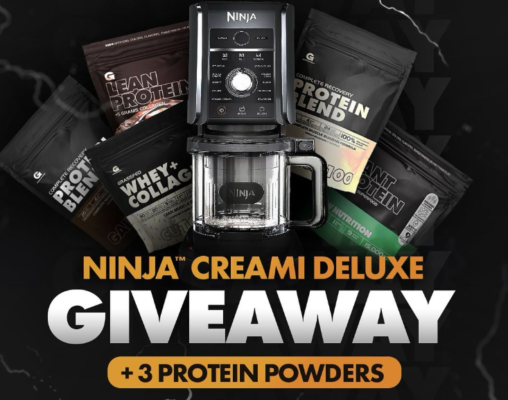 Gains In Bunk "Ninja Creami" Sweepstakes (3 Winners) | FreebieShark.com