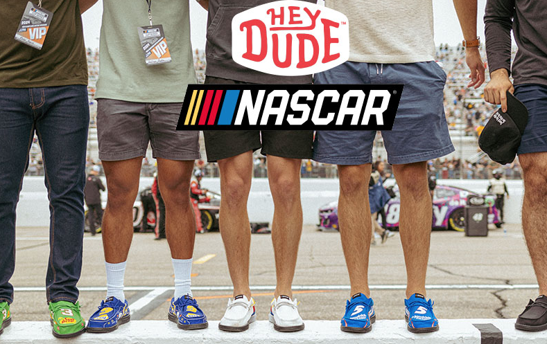 HEYDUDE x NASCAR Sweepstakes (25 Winners) | FreebieShark.com