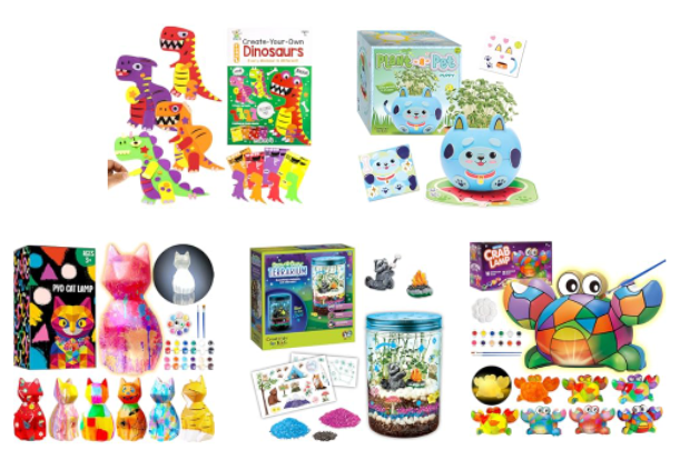 10 Under $10: Rainy Day Kid Craft Kits | FreebieShark.com