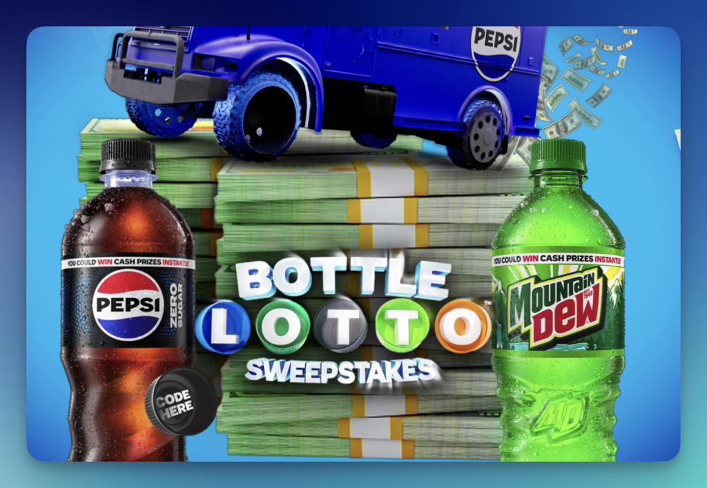 Pepsi Bottle Lotto Instant Win Game (Mail-In) | FreebieShark.com