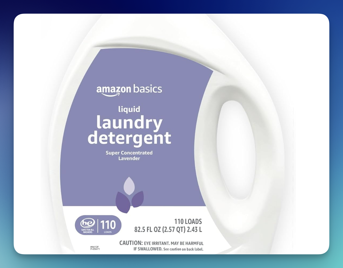 Amazon: Amazon Basics Laundry Detergent - Only $4.83 | FreebieShark.com