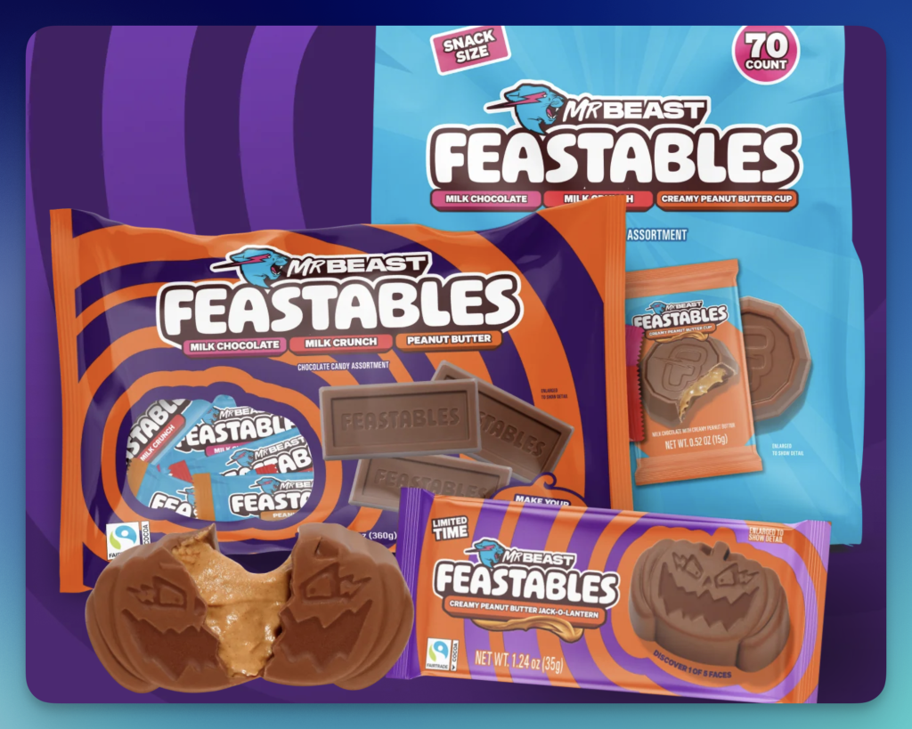 Feastables Halloween Sweepstakes (115 Winners) | FreebieShark.com