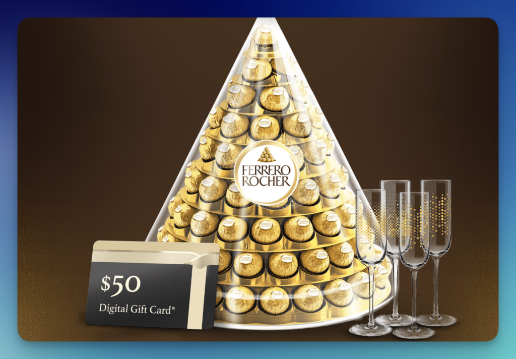 Ferrero Rocher “Raise a Rocher” Instant Win Game (120 Winners ...